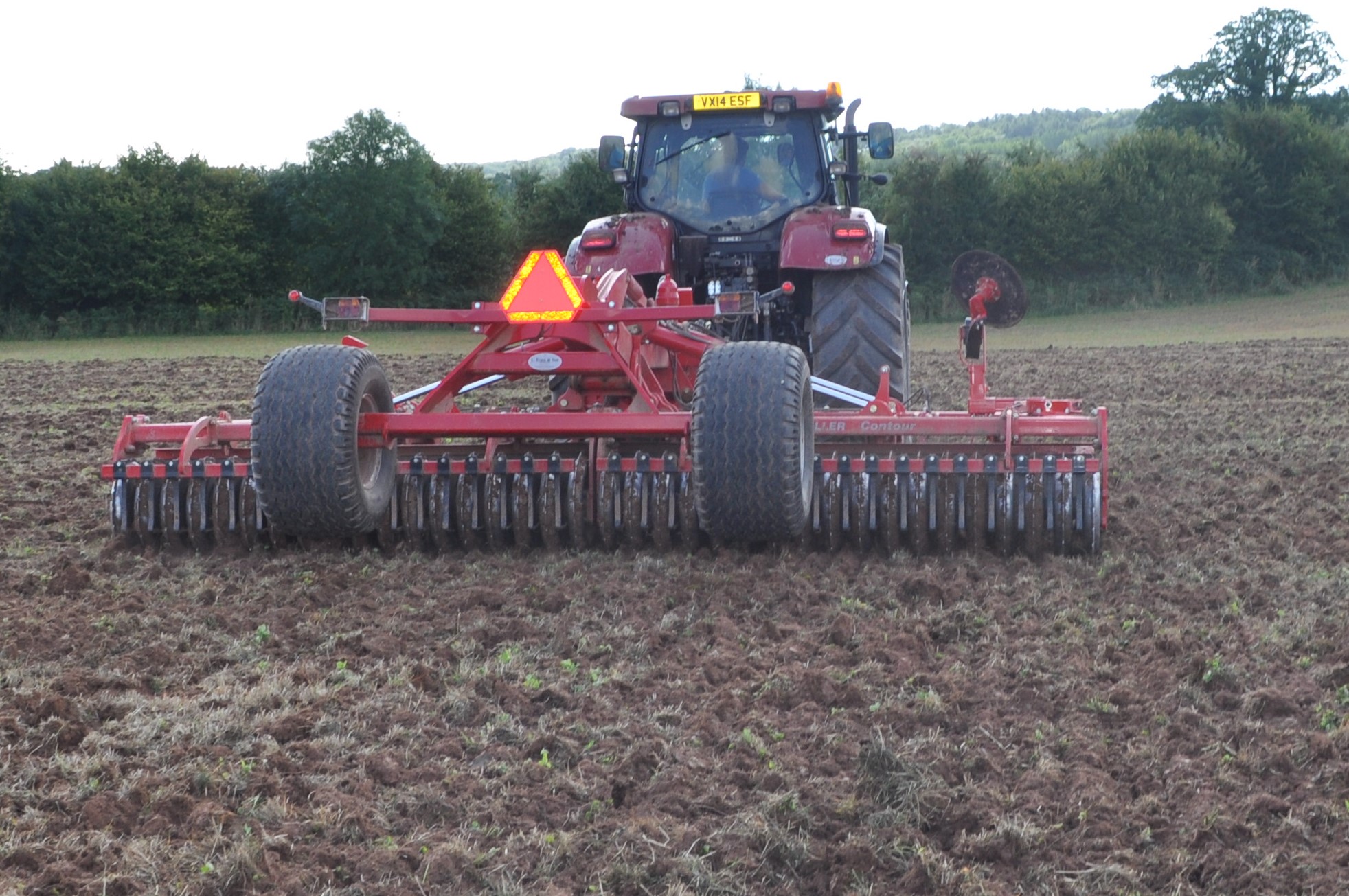 Disc Roller Contour - cost effective establishment of cover crops | HE-VA