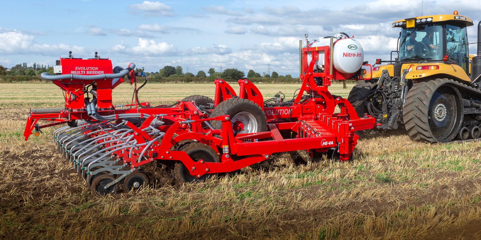 Evolution OSR Seeder, precision seed placement - HE-VA UK