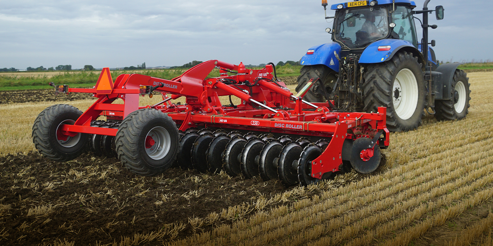 Disc Roller Contour, Disc Cultivator - HE-VA UK