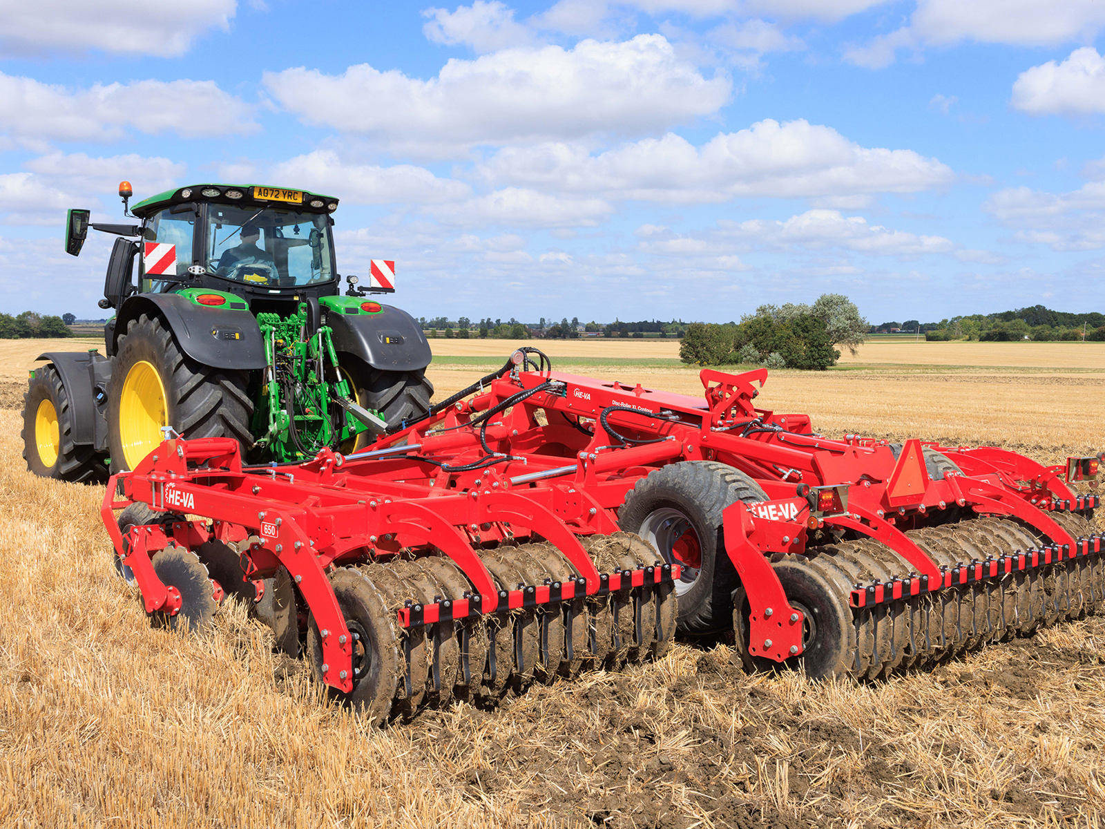 Disc Roller XL Contour, aggressive cultivation - HE-VA UK