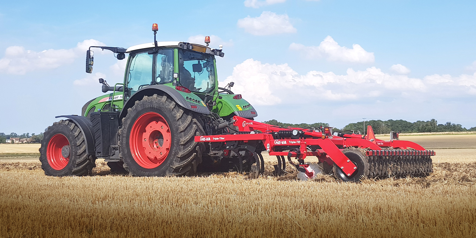 Triple Tiller, Stubble Cultivator - HE-VA UK