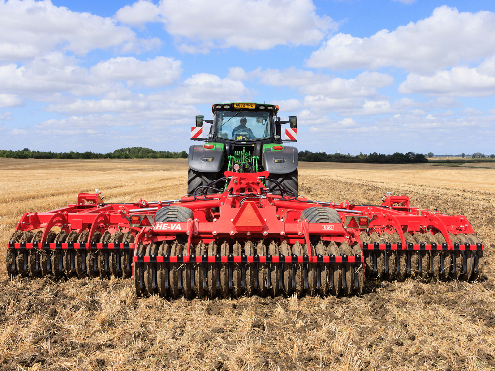 Disc Roller XL Contour, aggressive cultivation - HE-VA UK