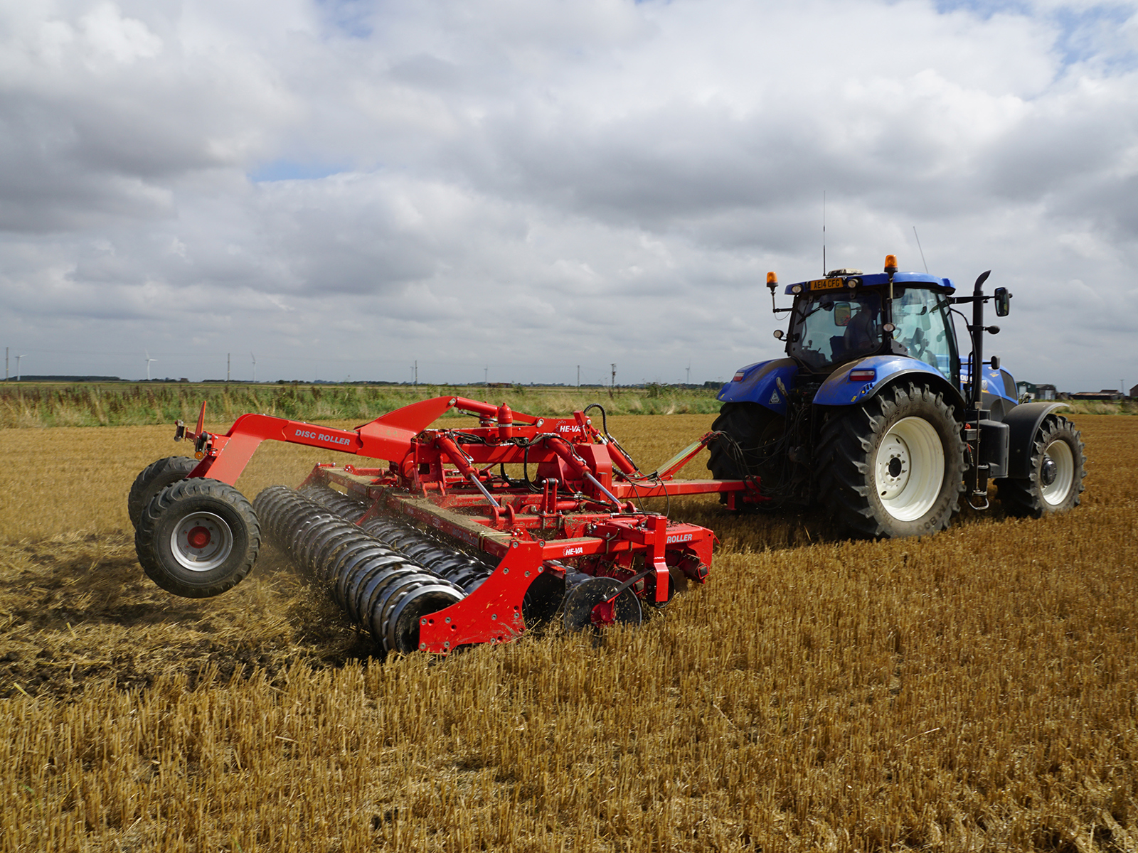 Disc Roller Contour, Disc Cultivator - HE-VA UK