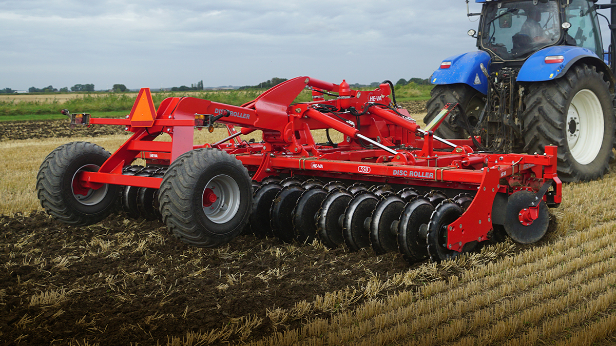 Disc Roller Contour, Disc Cultivator - HE-VA UK