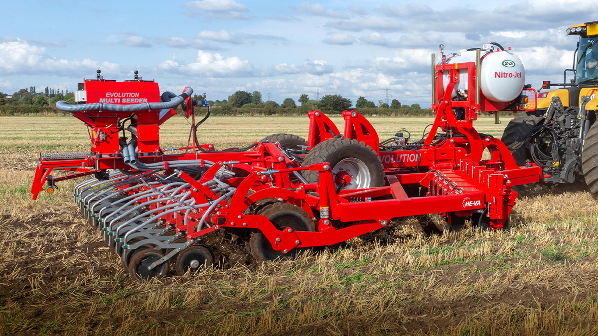 Evolution OSR Seeder, precision seed placement - HE-VA UK